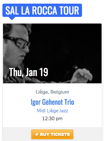 Sal La Rocca | Doublebass Player | Composer (Belgium)